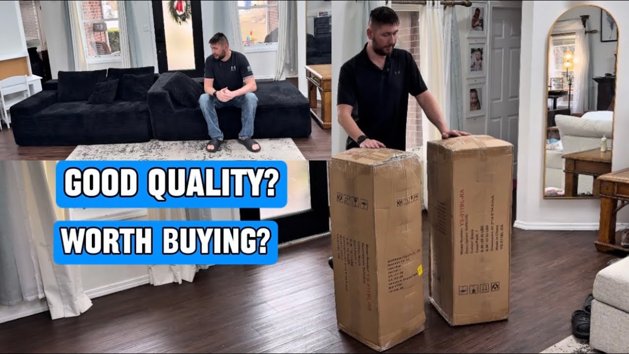 105’’ L-Shape Modular Sectional Sofa with Chaise