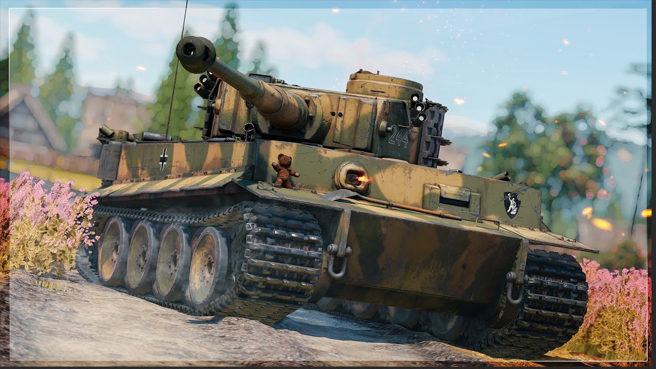 TIGER TANK but it's actually obliterating the enemy team