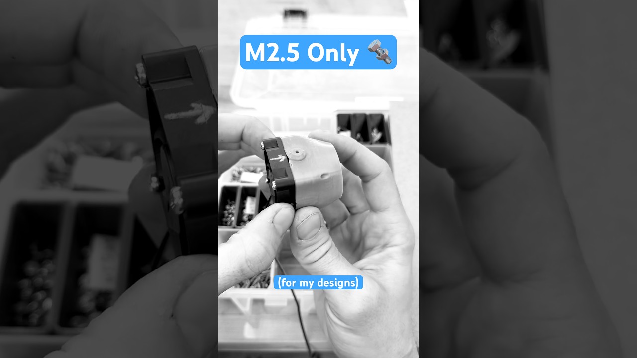 Nobody realizes the strength of a tiny screw