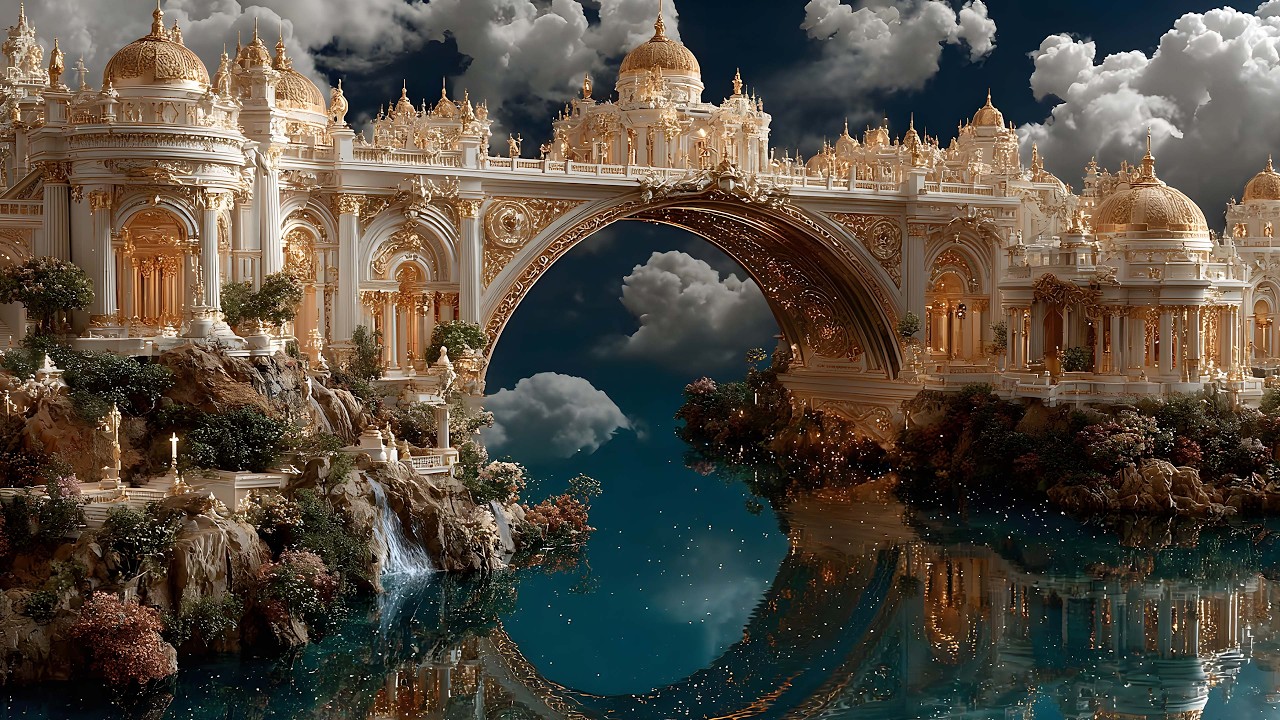 A Divine Sanctuary Within the Ruins | Angelic Melodies for a Heavenly Rest 🕊️✨