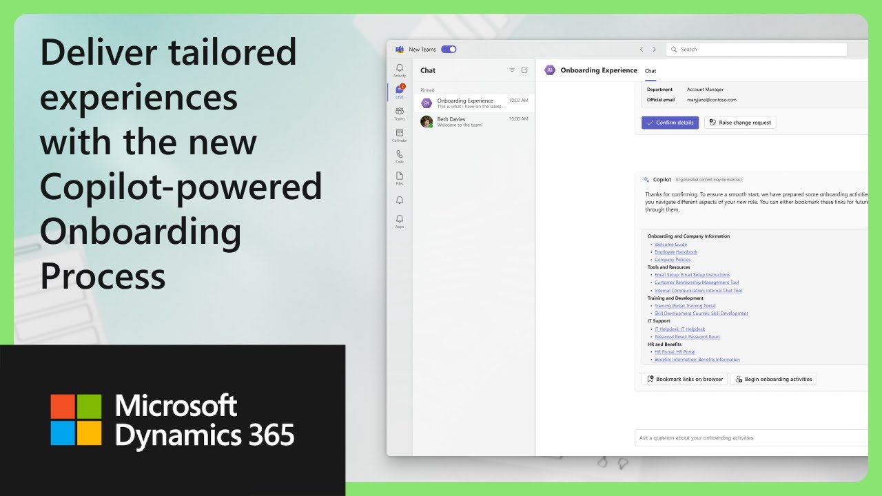 Dynamics 365 Human Resources 2025 Release Wave 1 Release High...