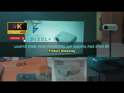 Wzatco Pixel Plus Projector and Amazon Fire Stick HD (3rd Generation) | Product Unboxing