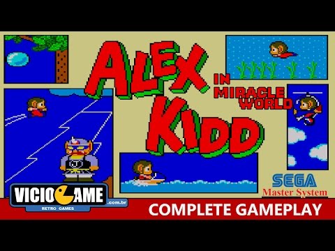 🎮 Alex Kidd (Master System) – Complete Gameplay – VICIOGAME