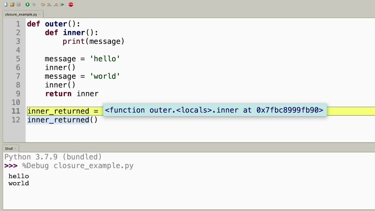 Exploring Python's Scopes and Closures : A Code Conversation