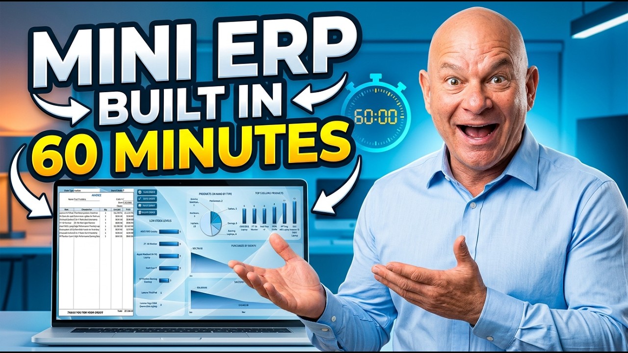 Build This Fully Functional ERP App In 60 Minutes & Sell It For $5,000!