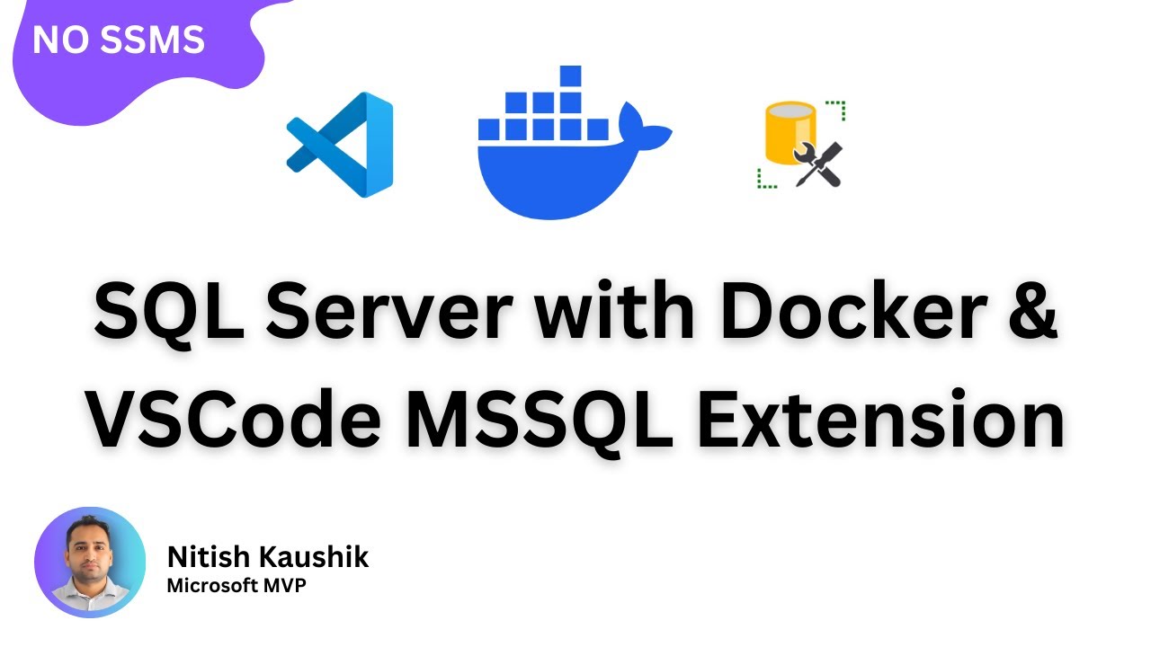Run SQL Server in Docker! |  VSCode MSSQL Extension in English