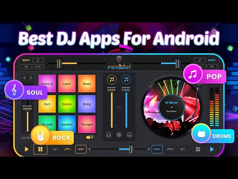 5 Best Free DJ Apps For Android 🔥 ✅ | DJ Mixer App | Best Dj App