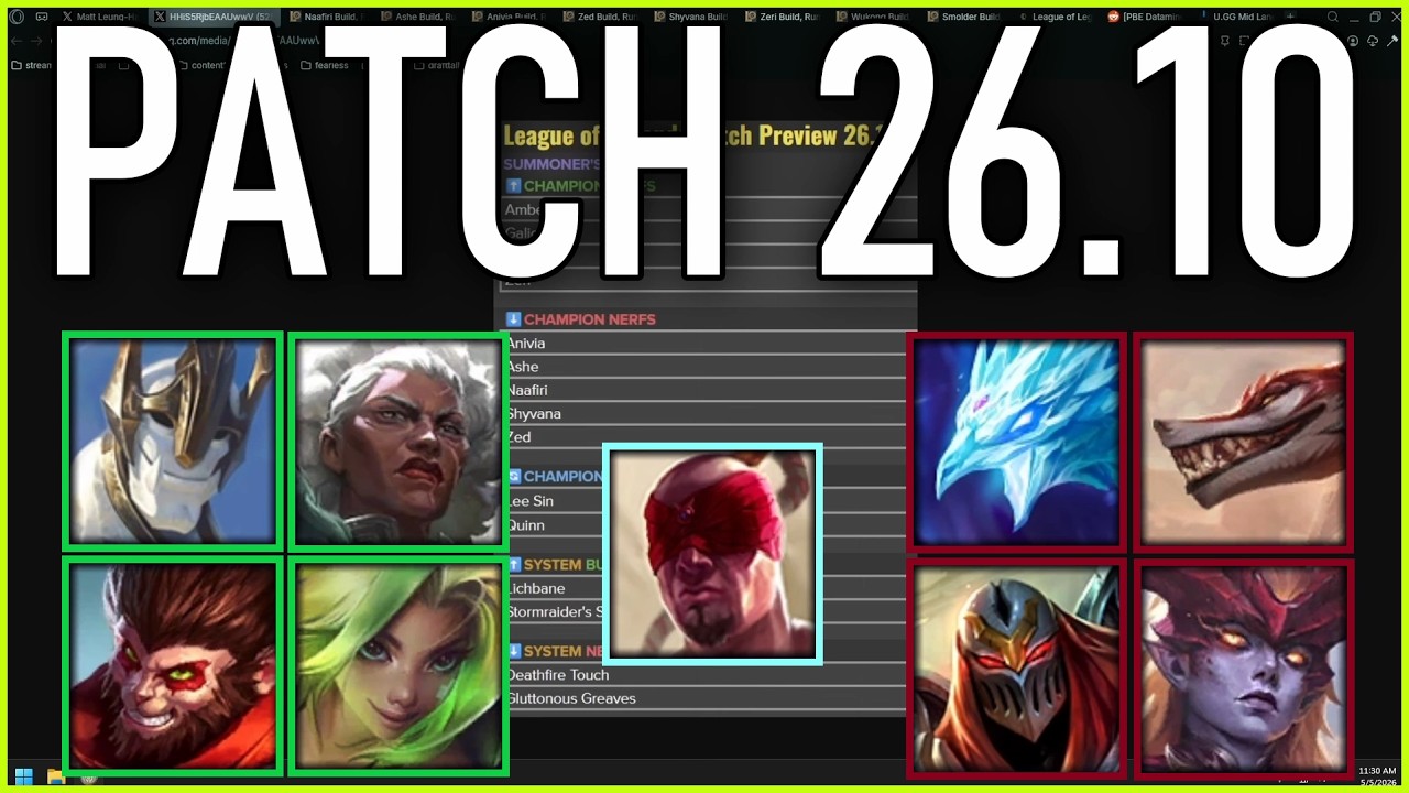 Nemesis reacts to PATCH PREVIEW 26.10!