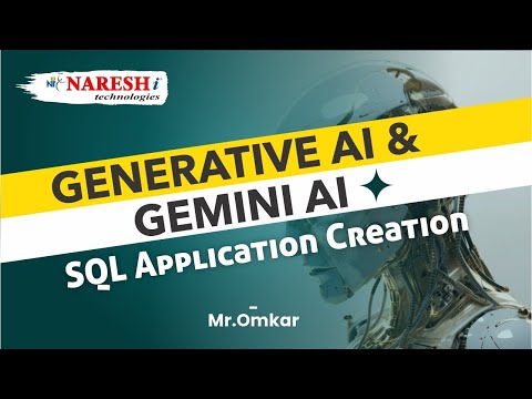 Generative AI | Google Gemini | SQL Application Creation – software courses