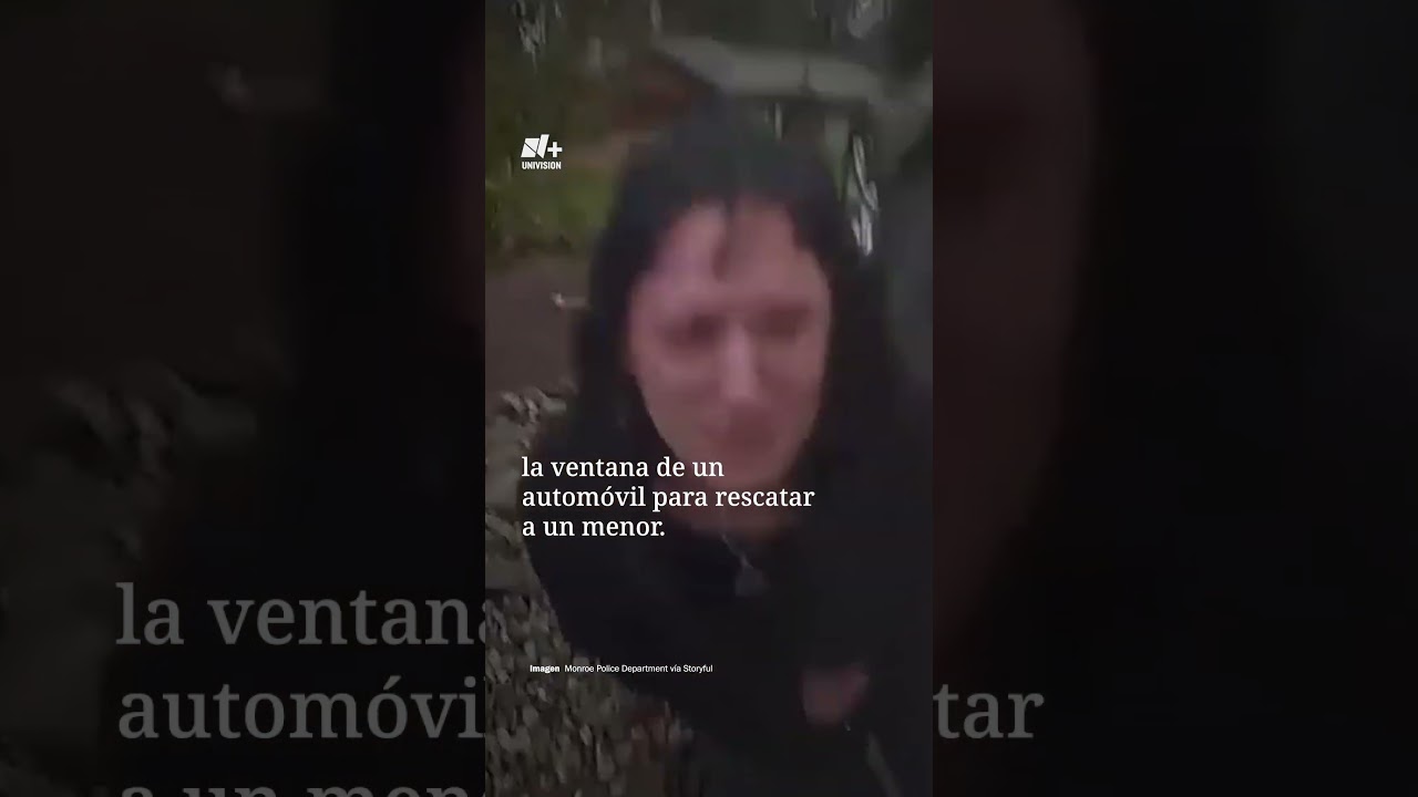 Policía Salva a Niño tras Choque