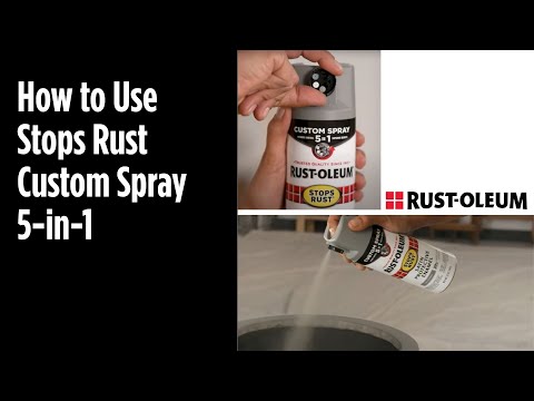 Rust-Oleum Stops Rust 12 Oz. Custom Spray 5 in 1 Gloss Spray Paint ...