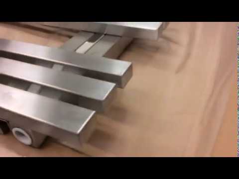 INDIGO STAINLESS | Elegant bathroom radiator | by HOTHOT