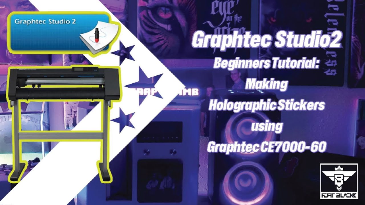 Graphtec Studio2 Beginners Tutorial Stickers2