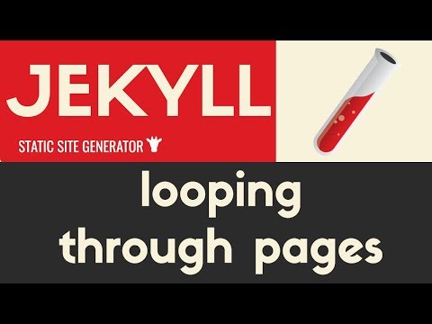 Learn Looping Through Posts | Jekyll Static Site Generator | Tutorial ...