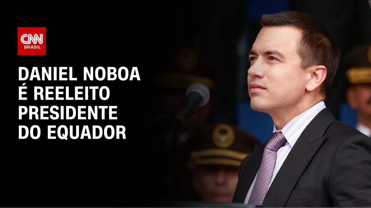 Entenda quem é Daniel Noboa, o presidente reeleito no Equador | CNN Brasil