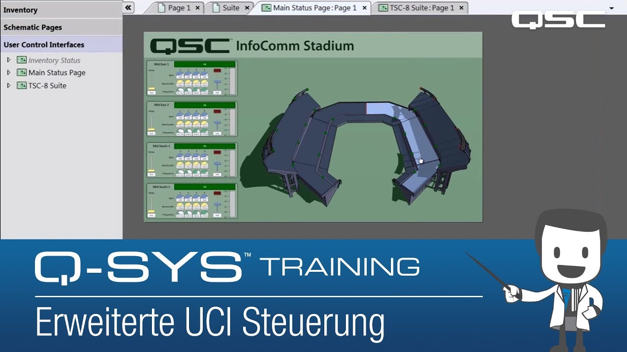 Q-SYS Training -- Control Overview: Advanced UCI Controls GE