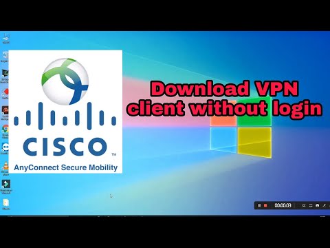 How to download and install Cisco anyconnect mobility  vpn client | vpn client download and install