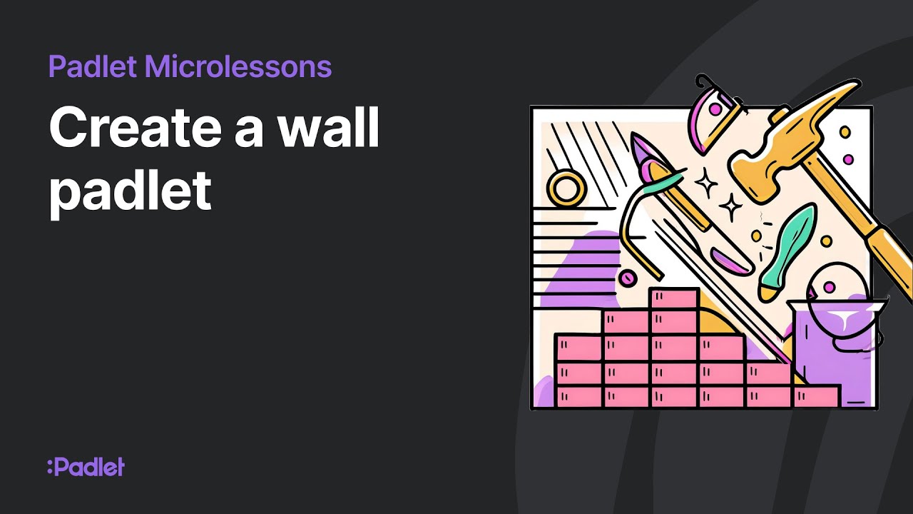 Create a wall padlet