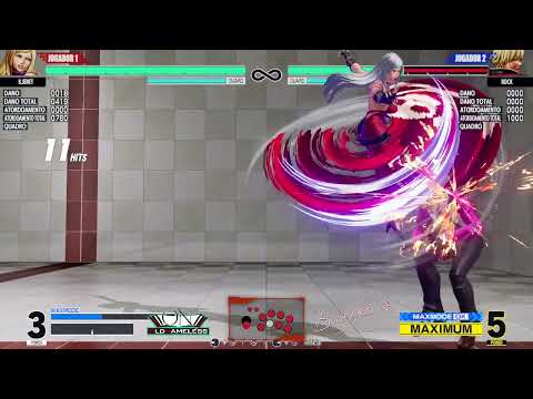 Steam Community :: Video :: KOF XV - B. Jenet Combo Good Setup - 805 Damage