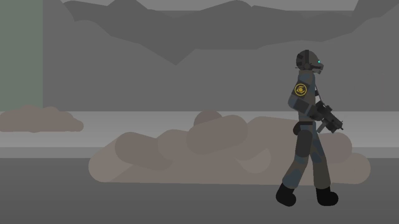 Sticknoodles Animation Combine Soldier