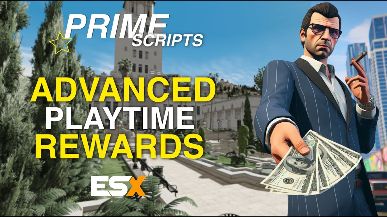 [ESX] primePlaytime - Playtime Rewards