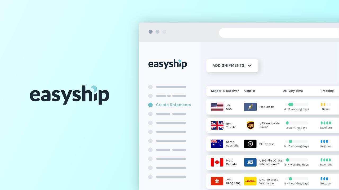 Get Started with Easyship