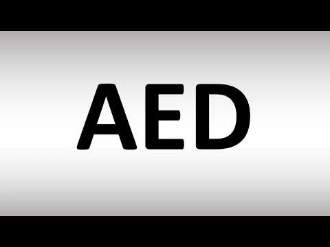 AED Meaning & Pronunciation