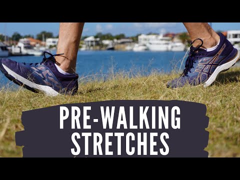 Stretches Before Walking that Lengthen your Stride - Physio Stretch Routine