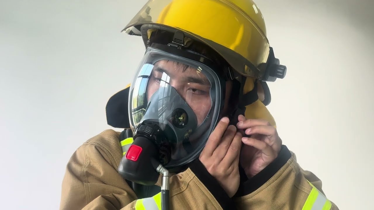 Donning SCBA tips easy to understand Muskwell SCBA operation