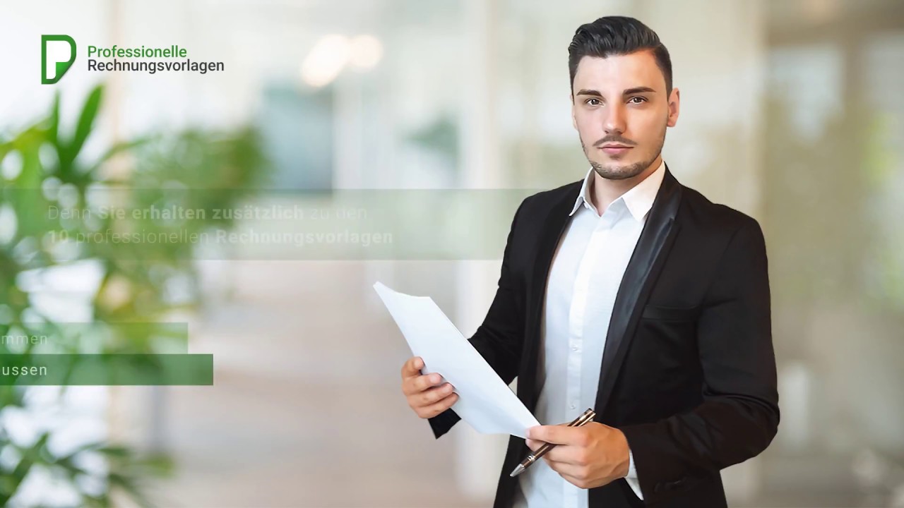 Rechnungsvorlage mit Excel anpassen – einfach erklärt