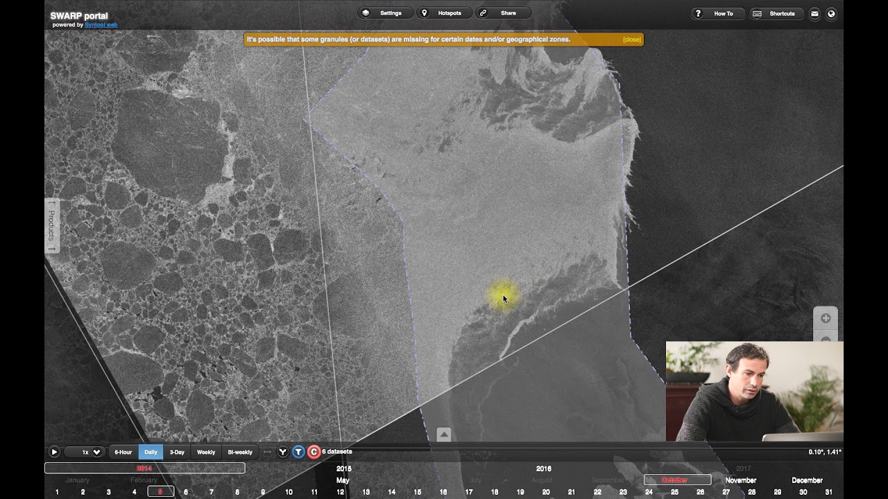 ESA Echoes in Space - Water: Sea ice with OVL