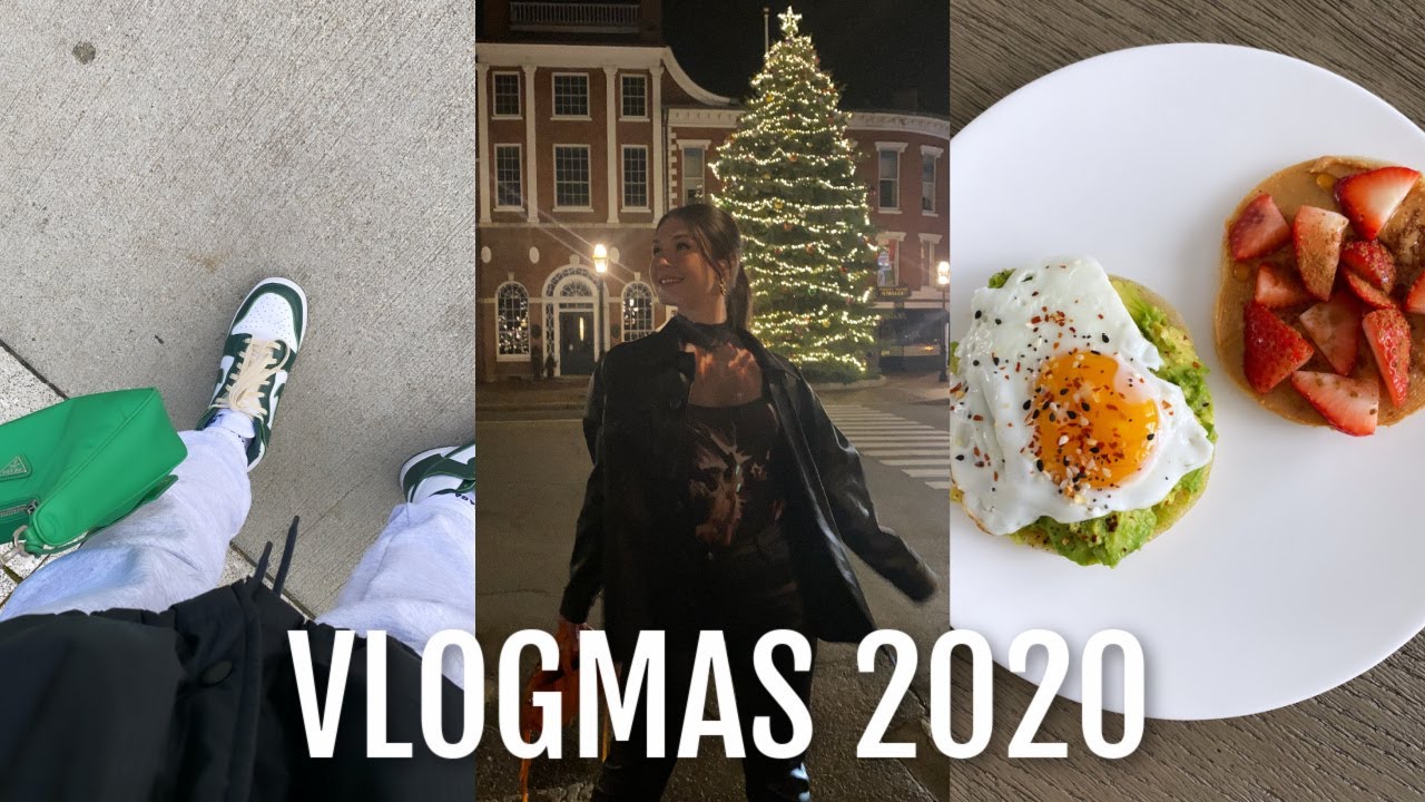 VLOGMAS DAY 2: trying a new workout, favorite restaurants in boston, dinner date!