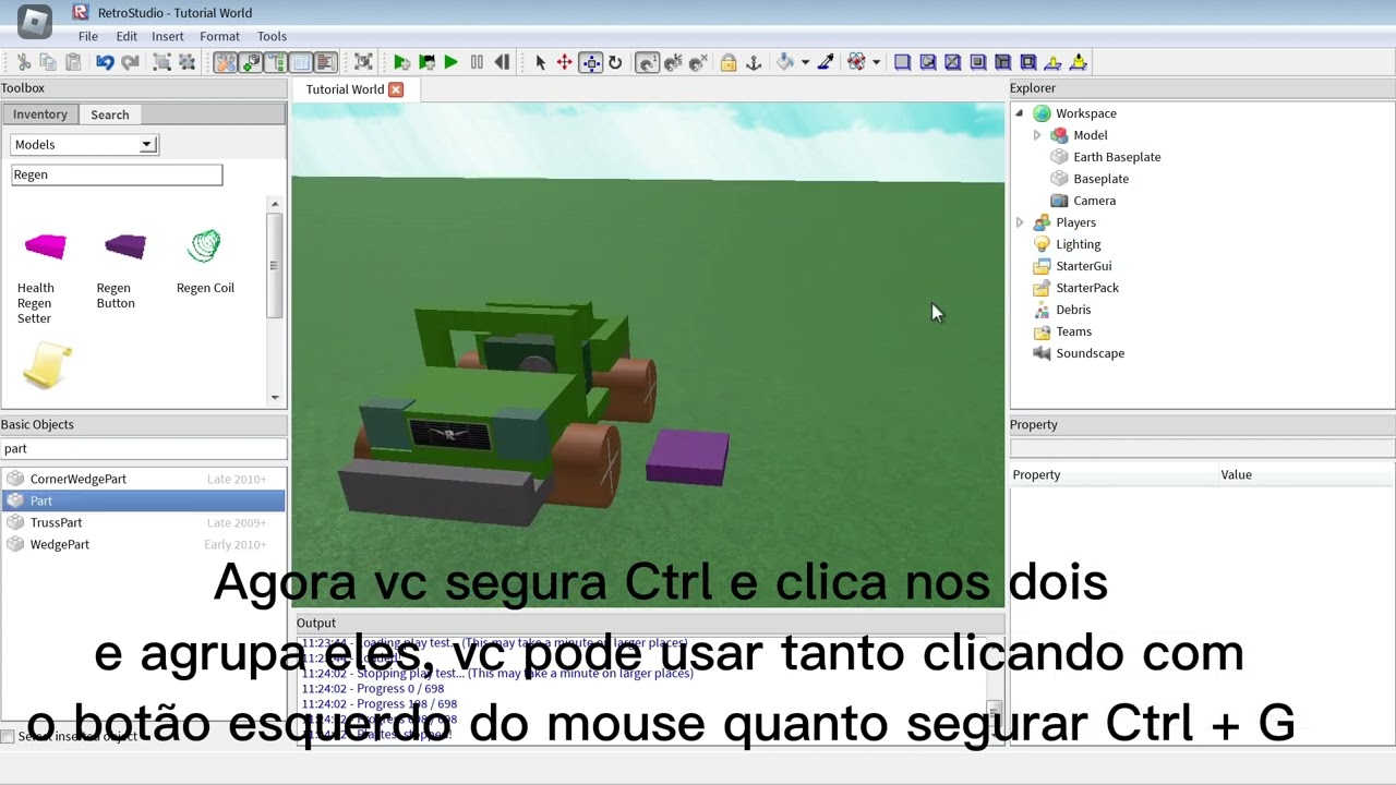 Tutorial Retrostudio - Regen Button