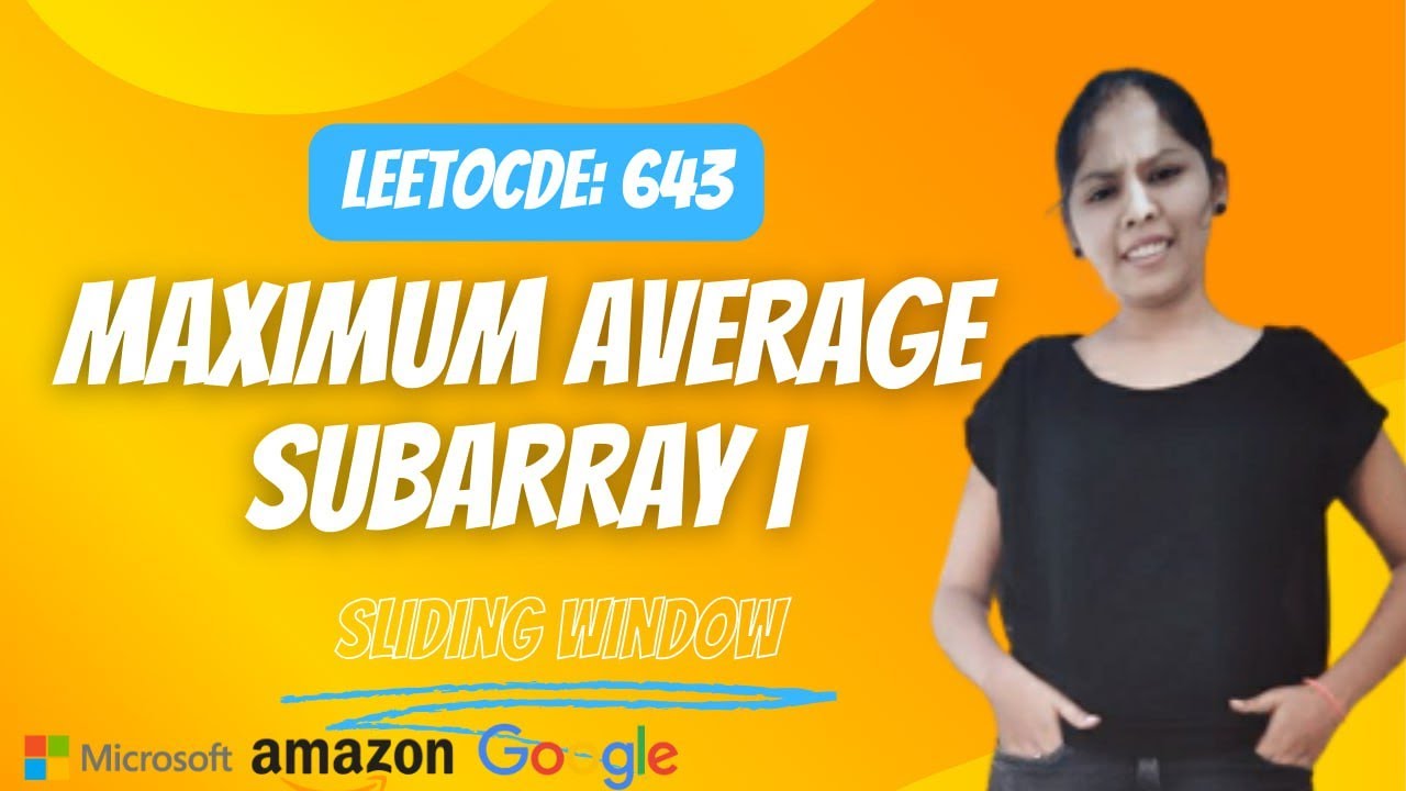 Leetcode: 643 || Maximum Average Subarray I || c++ || @codewithanusha