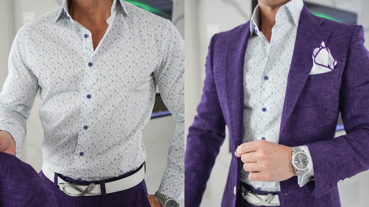 Looking For A Purple Suit For Everyday Wear? Look No Further | #shorts