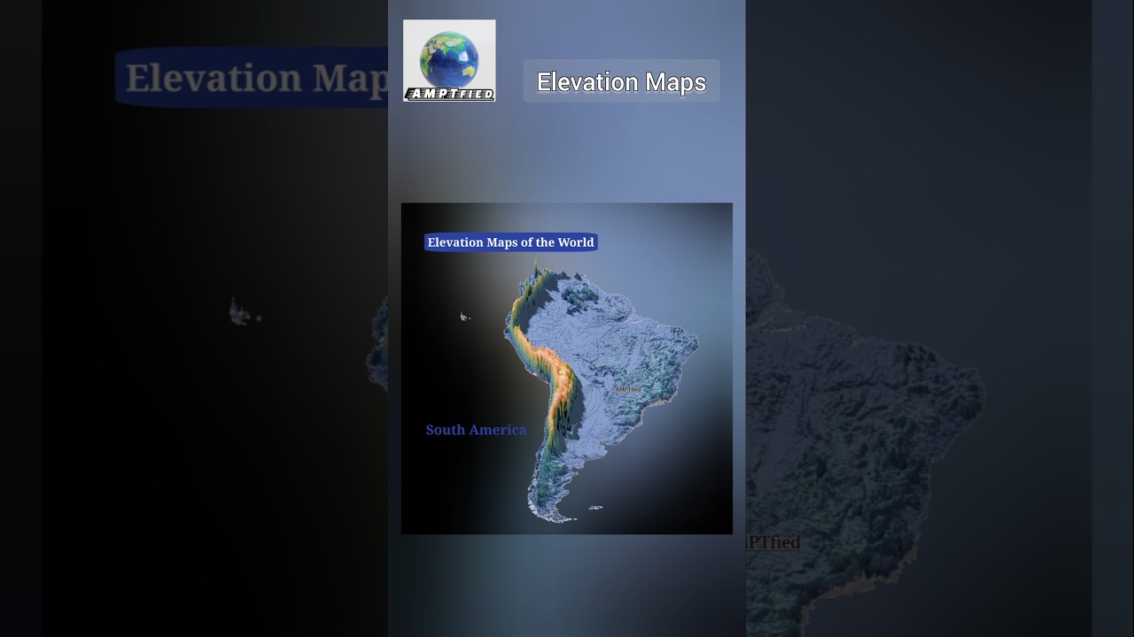 Elevation Maps Of The World