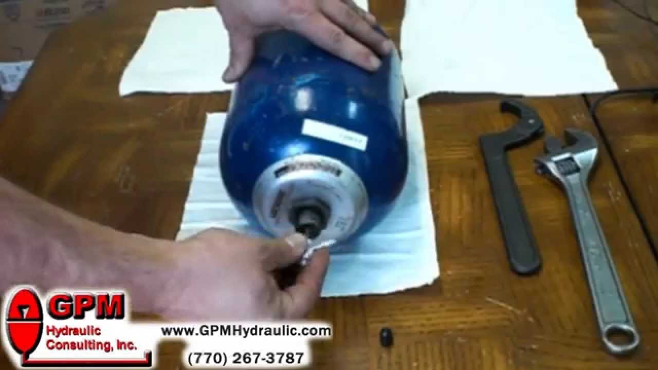 Replacing The Bladder In An Accumulator