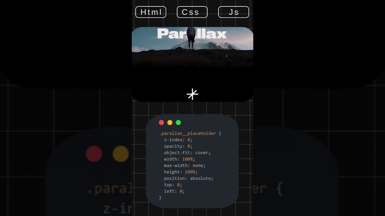 🚀 Create a Stunning Parallax Animation with HTML, CSS & JavaScript!