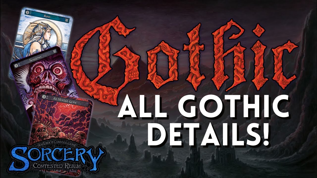 Sorcery TCG| Gothic Set Guide: Everything You must Know!