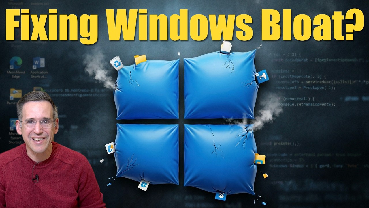 Microsoft Admits Windows 11 is Bloated ?