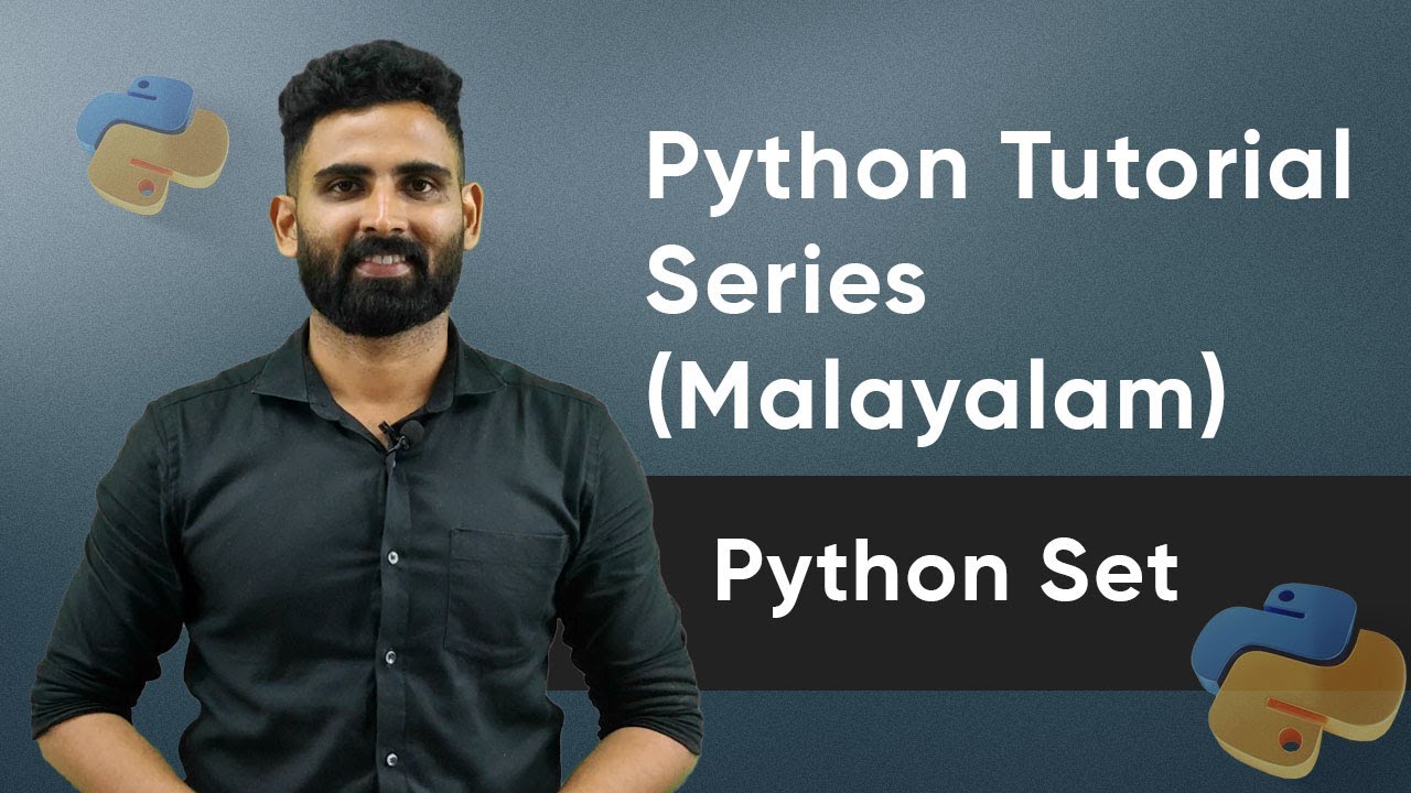 Part 30 | Python Set | Python Malayalam Tutorial Series