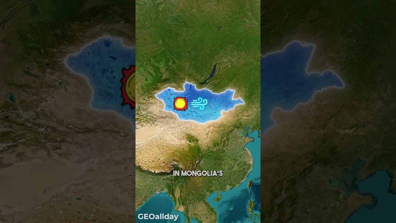 Why 99% Of Mongolia Is Empty? 🤔