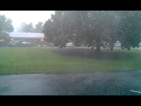 Storm before Bethlehem, PA gig