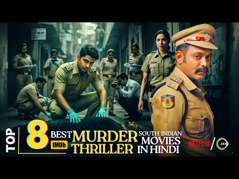 Top 8 Best South Murder Mystery Thriller Movies in Hindi Dubbed | Investigative Thriller |