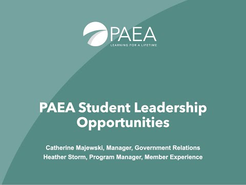 PA Students | PAEA