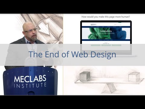 The End of Web Design: Don't design for the web, design for the mind