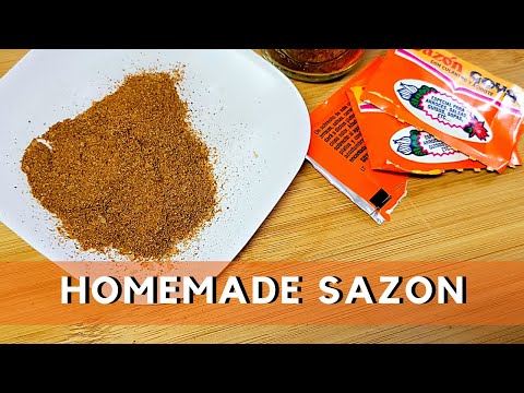 Homemade Sazon Seasoning | Puerto Rican Sazon No MSG