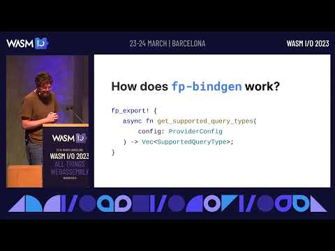 fp-bindgen: Full-stack plugins made easy by Arend Van Beelen @ Wasm I/O 2023