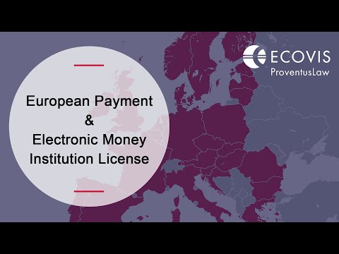 Payment and E-money Institution Licensing in Europe