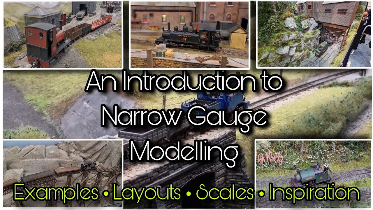 Introduction to Narrow Gauge Railway Modelling 🚂🚃 - Ideas ~ Layout Examples ~ Prototype Inspiration 